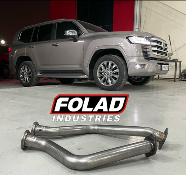 LC300 3" SS Down Pipe Kit - Folad Industries
